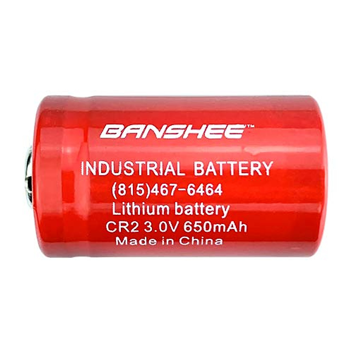 Banshee Replacement for Lithium 650mAh 3V CR2 DLCR EL1CR2 CR15H270 Battery