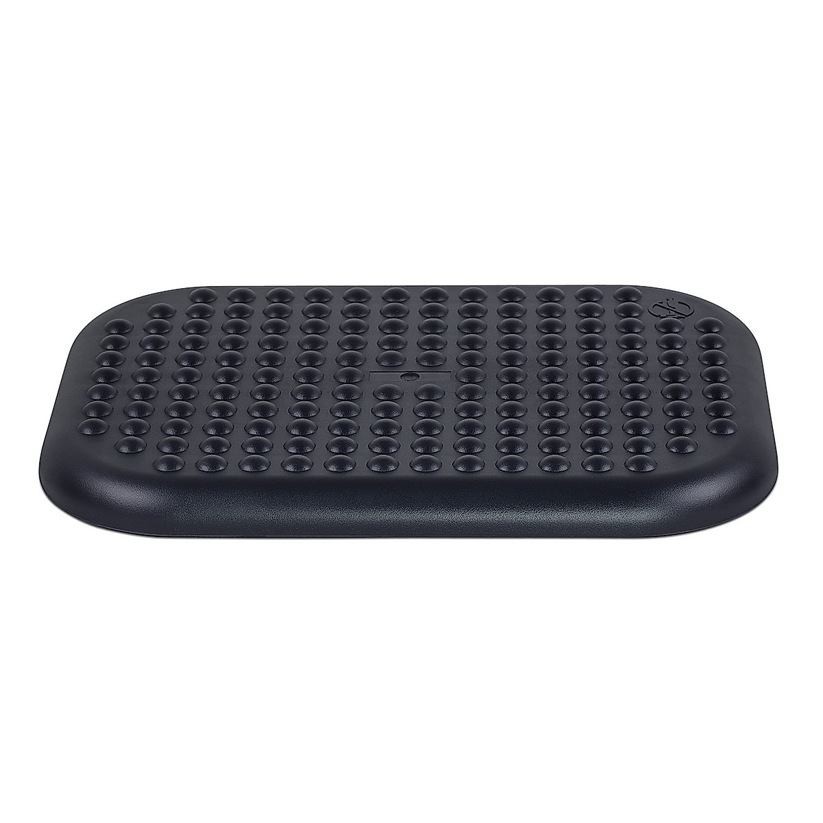 Mount-It! Ergonomic Foot Rest Under Desk | Adjustable Tilt Footrest with Textured Massage Surface | Work Footstool Under Office Desk Foot Support - Black