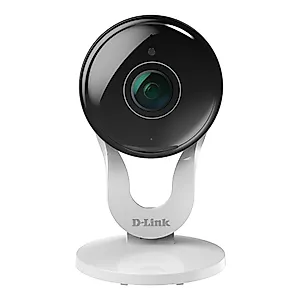 D-Link Indoor WiFi Security Camera, HD 1080p, Two-Way Audio, Motion Detection & Night Vision, Works with Alexa & Google Assistant (DCS-8300LH-US)