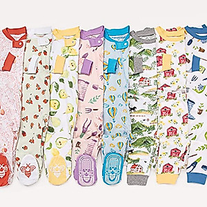 Burt's Bees Baby baby girls Ly28572-llt-12m and Toddler Sleepers, Garden Goods Lilac, 12 Months US