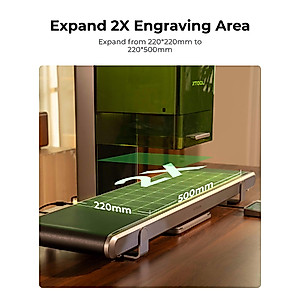 xTool F1 Ultra Conveyor, only Suitable for xTool F1 Ultra 20W Fiber & Diode Dual Laser Engraver