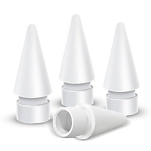 SIMDOG Replacement Tips for Apple Pencil 1st/2nd Gen, 4 Pack - Precise Control, Wear-Resistant, Compatible with iPad Pencil 1st/2nd Gen