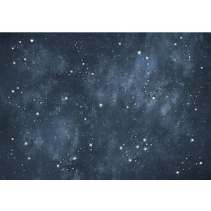 artgeist Wall Mural Stars 135x101 in - Peel and Stick Self-Adhesive Wallpaper Removable Large Sticker Foil Wall Decor Print Picture Image Design Sky Night Clouds Constellation i-A-10014-a-a