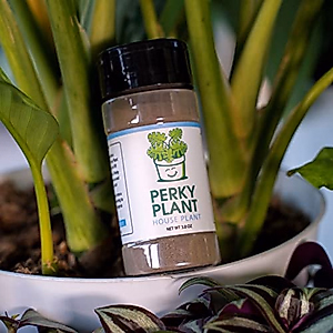 Perky Plant | Water Soluble Organic House Plant Food Fertilizer | Formulated for Live Indoor House Plants | Simply Shake in Watering Can or Plant Pots