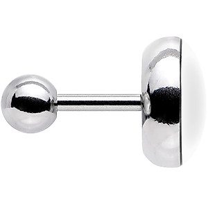 Body Candy Steel Naughty Holiday Tragus Cartilage Earring 16 Gauge 1/4"