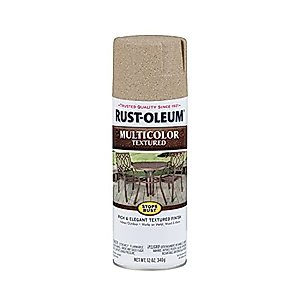 Rust-Oleum 223524 Stops Rust Multi-Color Textured Spray Paint, 12 Ounce (Pack of 1), Desert Bisque, 12 Fl Oz