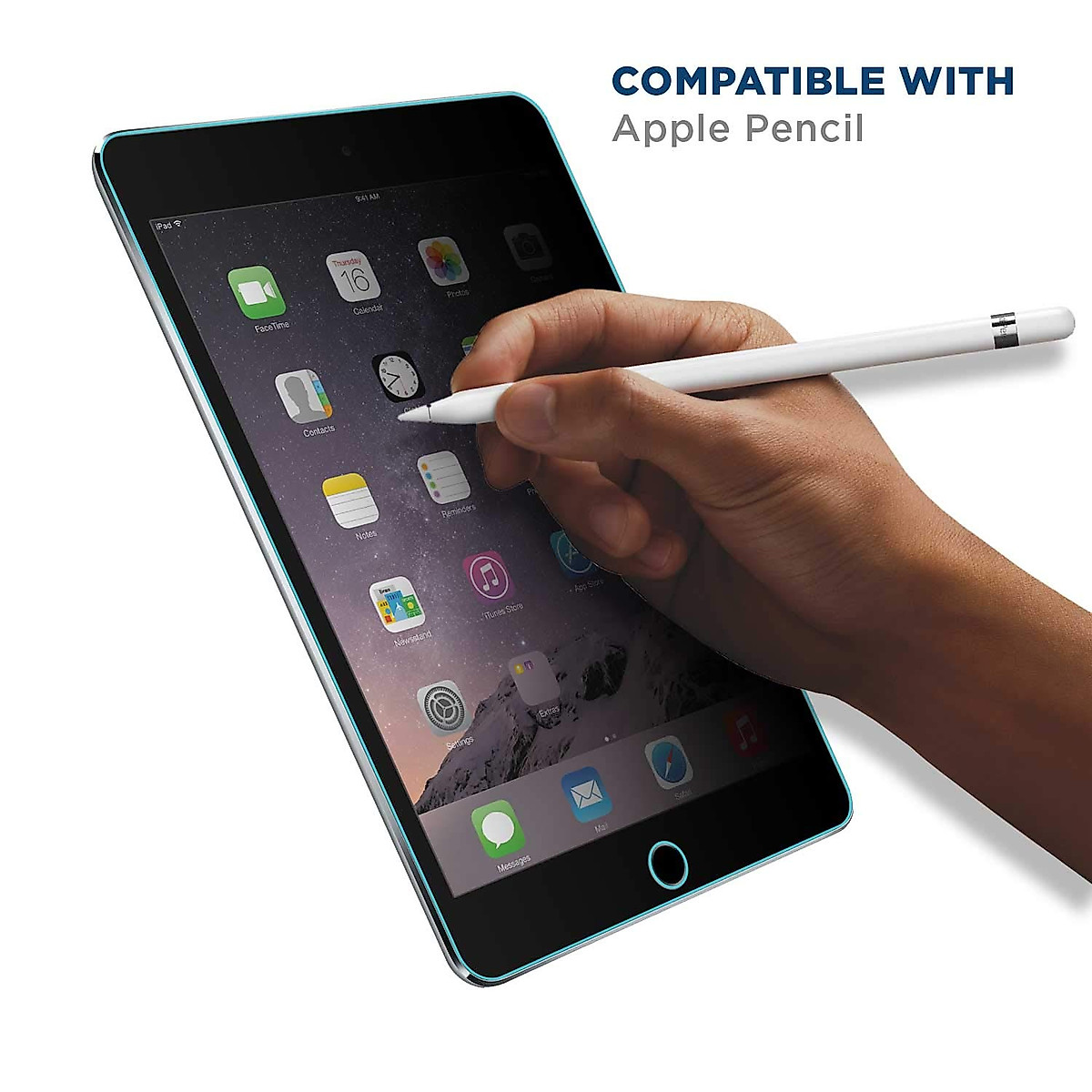 Tech Armor Matte Anti-Glare/Anti-Fingerprint Film Screen Protector for Apple iPad Mini 1, 2, 3 [ 2 Pack ]