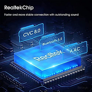 Open Ear Air Conduction Headphones, Music Earphones Wireless Bluetoeth 5.2 Headset with Up to 7 Hours Playtime Built-in ENC Mic, Hi-Fi Sound Lightweight for Home Office Commute Indoor Use(Black)