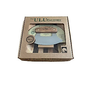 Alaskan Knife Chopping Board With Large Bowl, Seaplane Scene