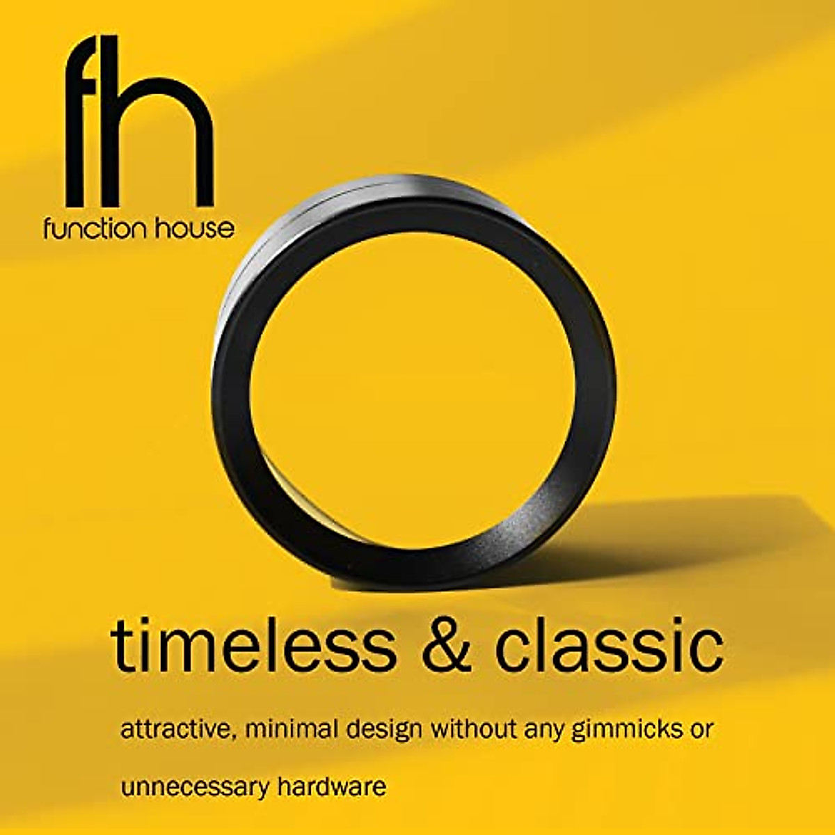 Magnifying Glass 5X Handheld for Jewelry, Coins, Stamps, Reading, Soldering, Inspection, Collecting, Aids in Macular Degeneration and Visual Impairment, Laboratory Magnifying Glass (Black)