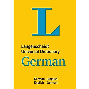 Langenscheidt Universal Dictionary German: German-English/English-German (Langenscheidt Universal Dictionaries) (English and German Edition)