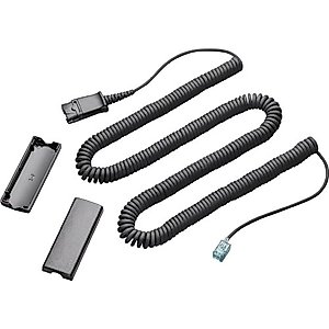 Plantronics Coil Cord Quick Disconnect Tomale Modular Plug M10/ Midi/