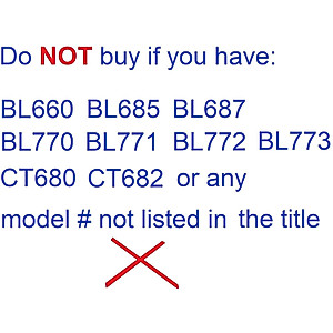 Replacement 64oz (8 Cup) Food Processor Bowl Only for Ninja Ninja BL680 BL680A BL681A BL682 BN801 BN805 BL910 Auto-iQ Duo Blender, Read