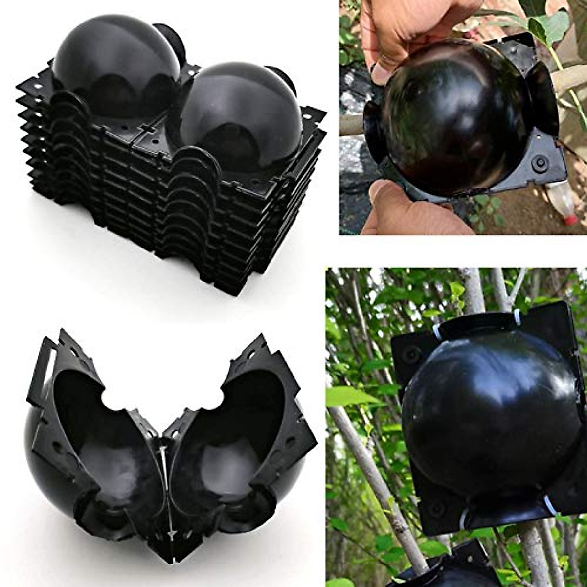 Markeny Reusable Plant Rooting Ball, Plant Propagation Root Ball Effective Invisible Propagation(15PCS)
