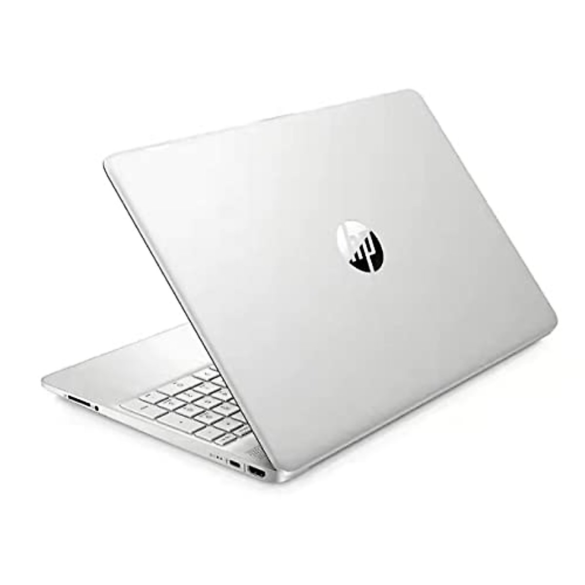 HP 15.6 HD Touchscreen Laptop, AMD 8-Core Ryzen 7 5700U, 12GB DDR4 RAM, 256GB SSD, AMD Radeon Graphics, Wi‑Fi 6, Bluetooth 5.2, Windows 11 Home, Silver, Bundle with TSBEAU USB Hub + USB Light
