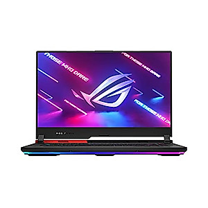 ASUS ROG Strix G15 (2021) Gaming Laptop, 15.6” 300Hz IPS Type FHD Display, NVIDIA GeForce RTX 3070, AMD Ryzen R9-5900HX, 32GB DDR4, 1TB PCIe SSD, Per-Key RGB Keyboard, Windows 10, G513QR-AS98