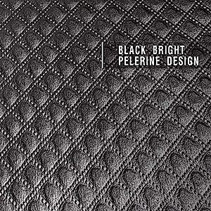 MESHA Cardboard Jewelry Boxes, 3.5x3.5x1 Cotton Filled Jewelry Gift Box with Lid, Jewelry Boxes for Small Business, Packing, Shipping, Necklace, Earring, Bracelet, Black, Pack of 52 Jewelry Boxes