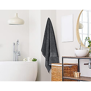 Utopia Towels - Luxurious Jumbo Bath Sheet 2 Pack - 600 GSM 100% Cotton Highly Absorbent and Quick Dry Extra Large Bath Towel - Super Soft Hotel Quality Towel (35 x 70 Inches, Grey)