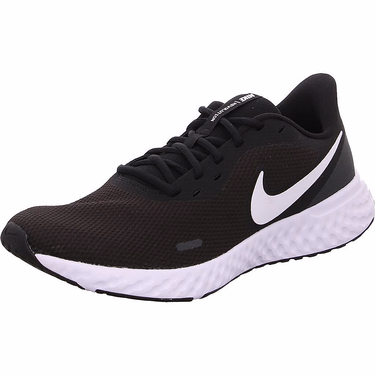 Nike Men's Revolution 5 Running Shoe, Black/White-Anthracite, 9.5 Regular US