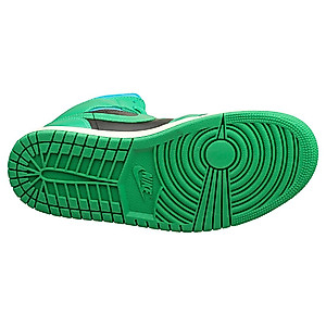 Nike Air Jordan 1 Mid Womens Black/Lucky Green-Aquatone Size 9