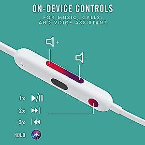 Beats Flex Wireless Earbud Headphones with Built-in Microphone - Smoked Gray (Renewed)