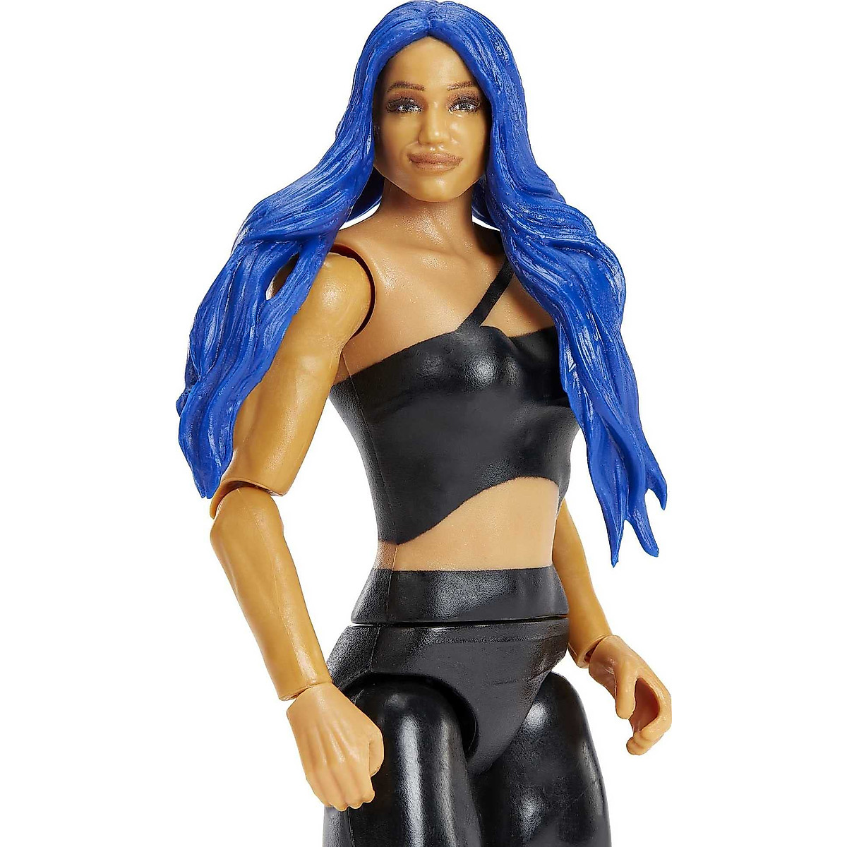 Mattel WWE Sasha Banks Basic Action Figure, Posable 6-inch Collectible for Ages 6 Years Old & Up