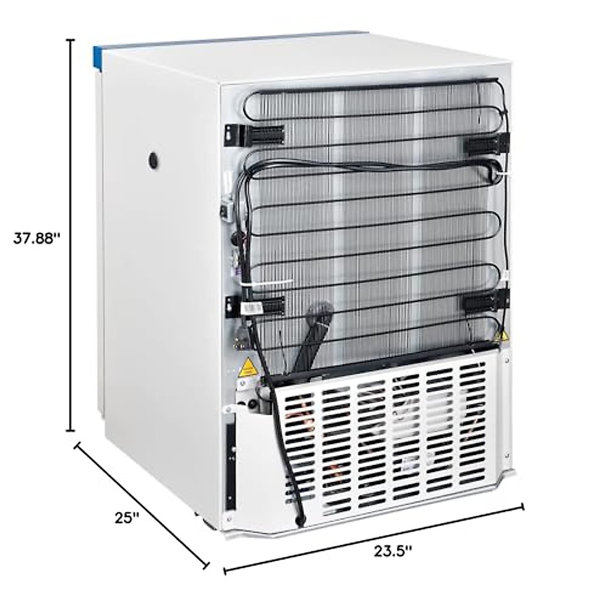 Global Industrial Undercounter Laboratory Refrigerator, Glass Door, 4.2 Cu.Ft.