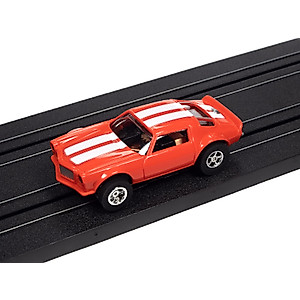 Auto World Xtraction Flamethrower R33 1970 Chevrolet Camaro (Orange) HO Scale Slot Car