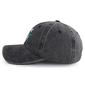 Cruise Essentials for Men Women, Cruise Hair Don't Care Hat, Adjustable Washed Cotton Embroidered Boat Sun Beach Baseball Cap, Christams Birthday Gifts for Mom Dad Friend Captain Sailors Cruise Lovers