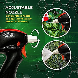 PetraTools Battery Sprayer Plant Mister, Easy-to-Use Automatic Sprayer for Spray Bottle - for Indoor/Outdoor Weeding, Household Cleaning, Garden - AA Batteries Included