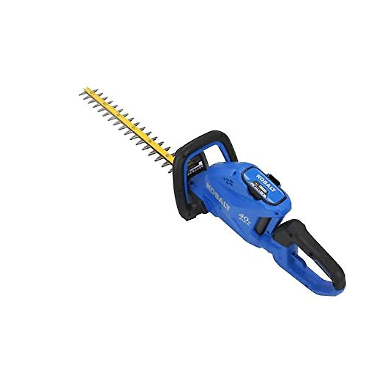 Kobalt 40-Volt 24-in Dual Cordless Electric Hedge Trimmer 2 Ah (Battery Included and Charger Included)
