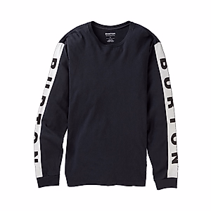 Burton Mens Lowball Long Sleeve, True Black, X-Large