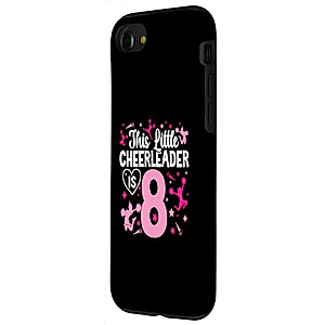 iPhone SE (2020) / 7 / 8 8th Birthday Cheerleading Girl Eight Year Old Cheerleader Case