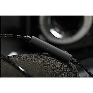 Sqrmekoko OFC Upgrade Audio Cable Cord with Volume Control and Mic Function for Sennheiser IE8, IE80, IE8i Earphone