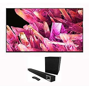 Sony XR65X90K 65" 4K Smart BRAVIA XR HDR Full Array LED TV with a Klipsch CINEMA-600 3.1 Dynamic Power Soundbar with 10" Wireless Subwoofer (2022)