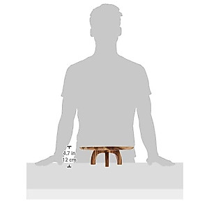 Villeroy & Boch Artesano Original Footed Serving Plate (Acacia Wood), 12.75 x 4 in, Brown