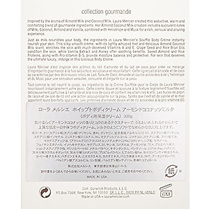 laura mercier Almond Coconut Milk Souffle Body Creme, 12 Ounce