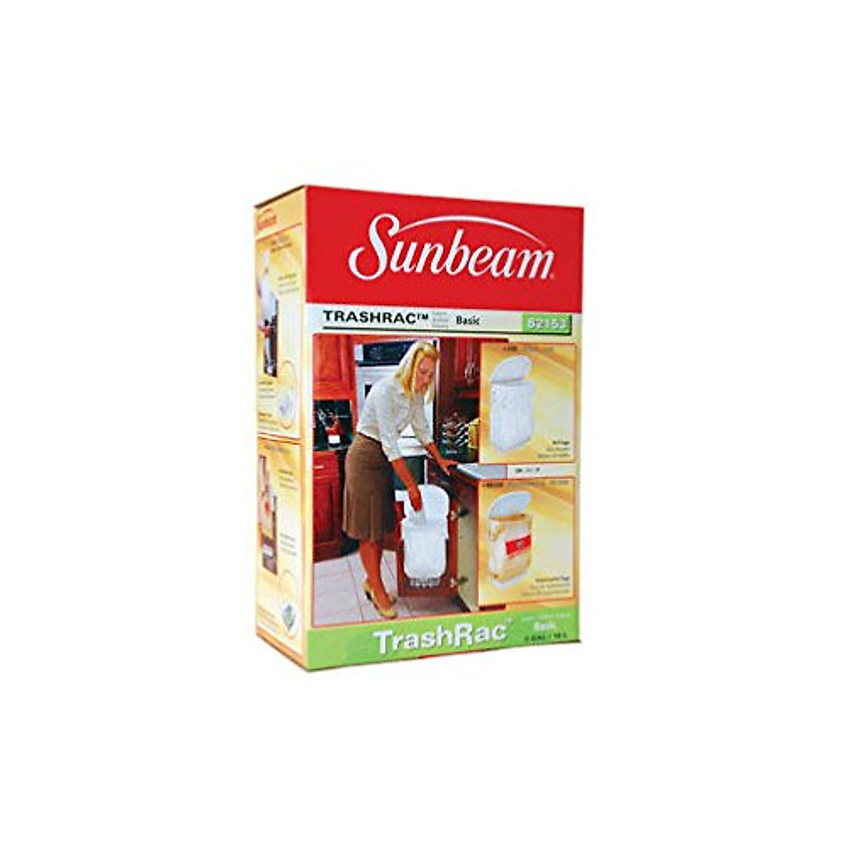 Sunbeam TrashRac 3 gal. Plastic Trash Rack