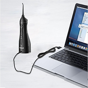 Lnauy for Nicwell Water Flosser Charger, Power Cord Compatible with Nicwell F5025 COSLUS F5020E Oralfree Cordless Portable Water Dental Flosser Replacement Power Supply Adapter Cable