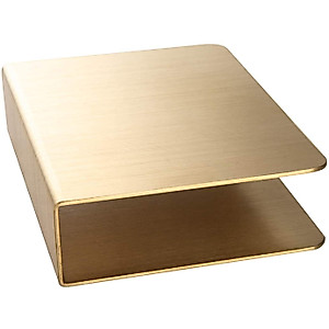 IMEEA Gold Napkin Holder Cocktail Napkin Holder Beverage Napkin Dispenser Stainless Steel Napkin Holder for Table
