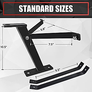 VIAGL Lawn Mower Trailer Towing Hitch, Garden Tractor Pro Hi Hitch Fit for John Deere Cub Cadet Husqvarna Riding Mowers Trailer Hitch for Lawn Mower