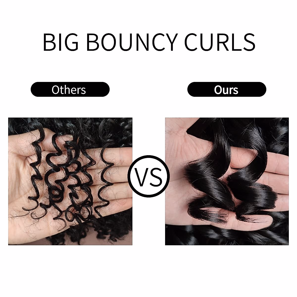 ELIM Curly Wigs for Black Women Short Kinky Curly Black Wigs for Women Big Curly Afro Soft Wig with Bangs Heat Resistant Natural Cute Synthetic Wig with Accessories Z014