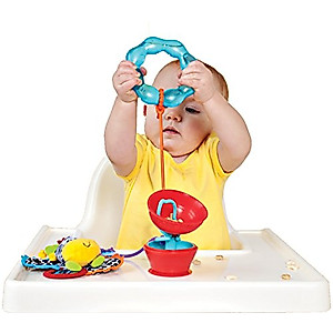 Grapple, Suction Cup Toys Holder for High Chair , Stroller and Teething Toys for Babies 6-12 Months. One of Your Baby Must Haves!