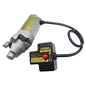 Fullas Electric Starter Motor 17 Teeth JQ170 Compatible with Cub Cadet Troy Bilt Snow Thrower Replacement 951-10645, 951-10645A, 751-10645, 751-10645A