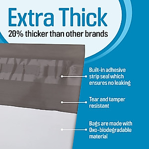 Impresa Extra Large Adult Diaper Disposal Bags - 75 Pack - FSA/HSA Eligible - Odor and Leak Proof - Tear-Resistant Undergarment Bags for Adult Diapers - Extra Thick (12 x 15 In)