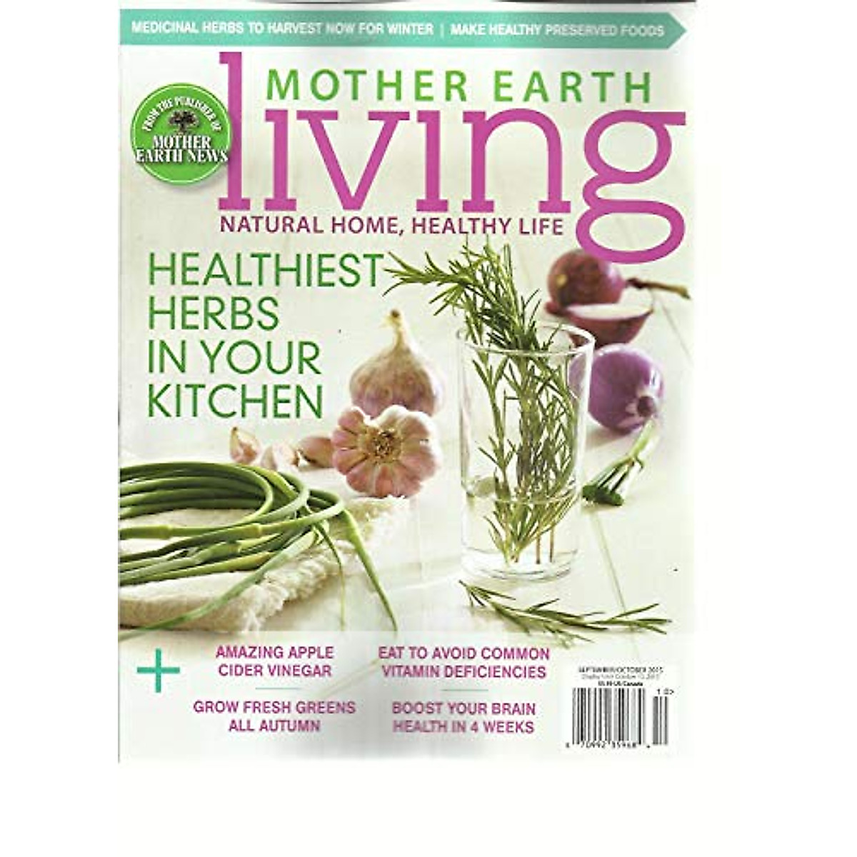 MOTHER EARTH LIVING, SEPTEMBER/OCTOBER 2015 ~