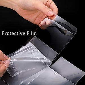 Yesland 50 PCS Candy Apple Box With Hole Top, Clear PET Gift Boxes for Caramel Apples, Ornament, Treats & Party Favors for Wedding, Party or Baby Shower - 4" x 4" x 4"