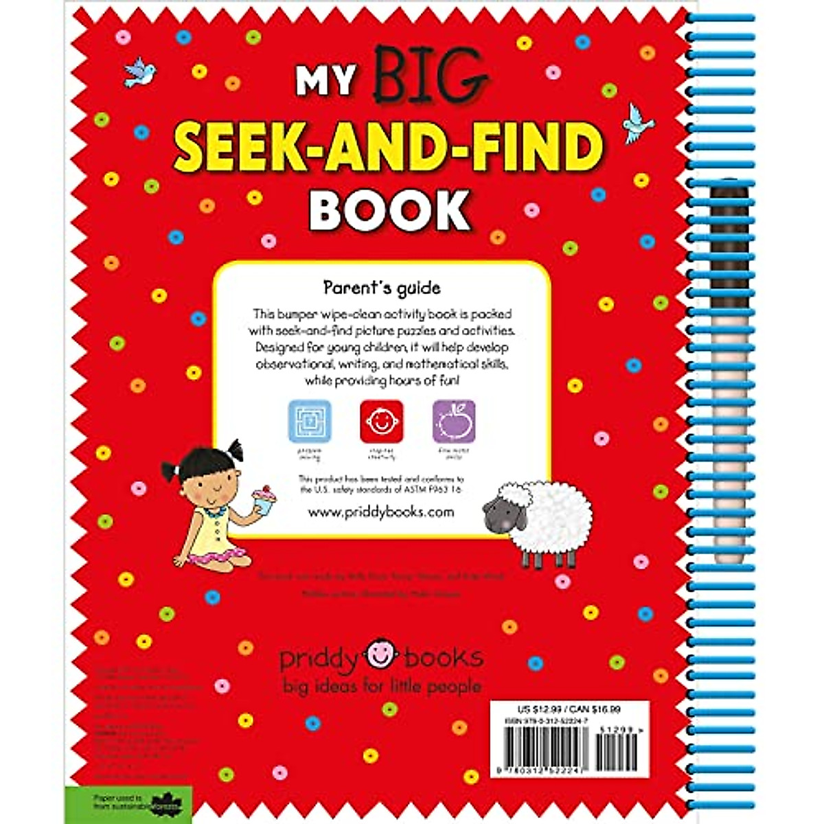 My Big Seek-and-Find Book: with wipe-clean pen!