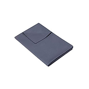 Weighted Idea Duvet Cover for Weighted Blanket 60'x80'' Queen Size (Comfortable and Breathable Fabric, Dark Grey)