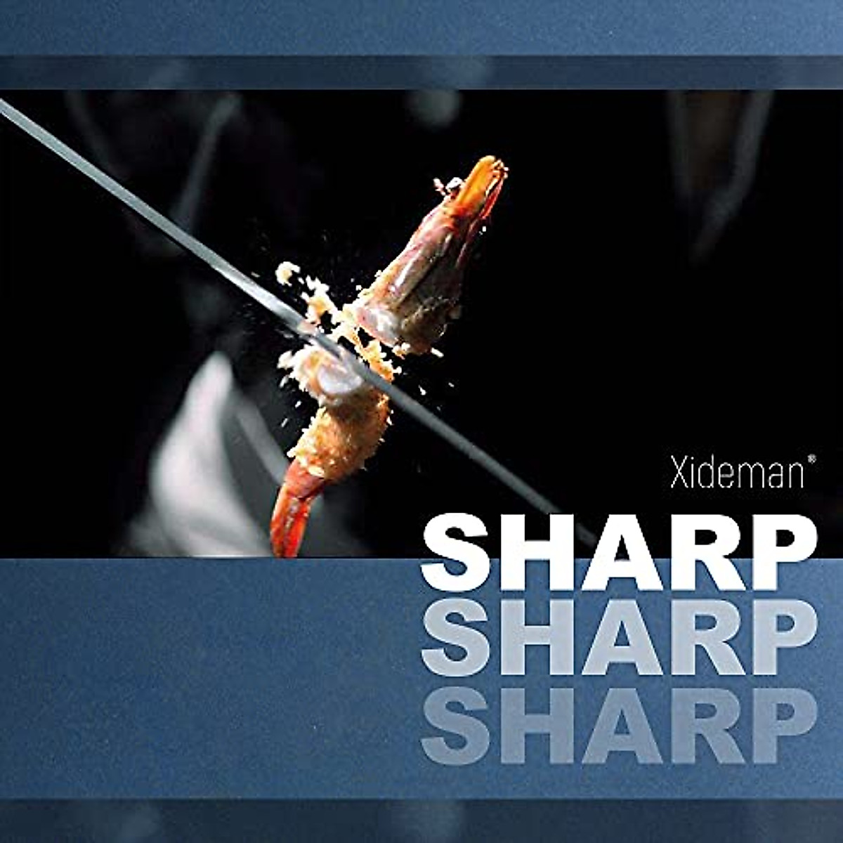 Xideman 16-Piece ​Modern Black Hammered Silverware Set with Ultra Sharp 2-IN-1 Serrated Knive, 18/10 Stainless Steel Flatware Set, Titanium ​Plated Cutlery Set Service for 4, Reusable, Dishwasher Safe